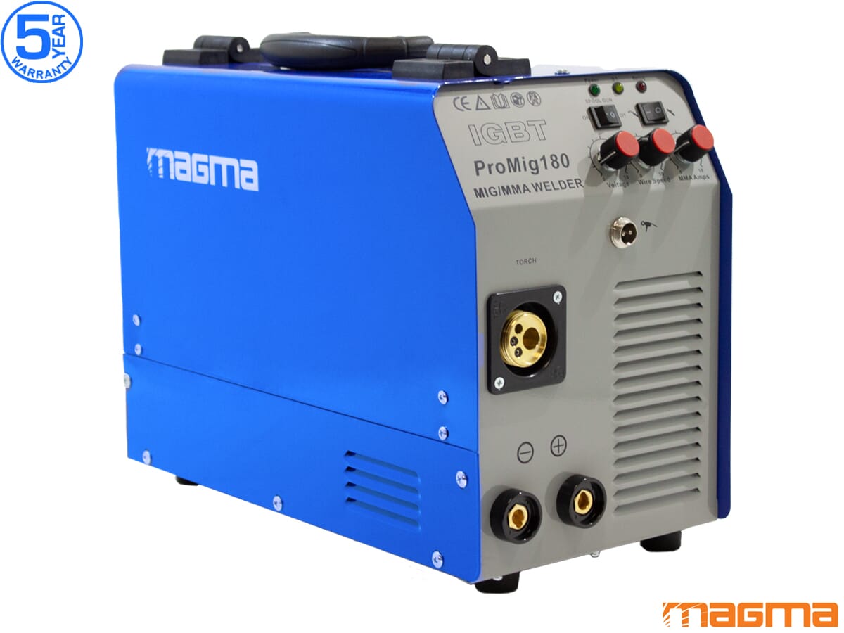 MIG-svets Magma Pro MIG 180 230V - Toolfarm.se